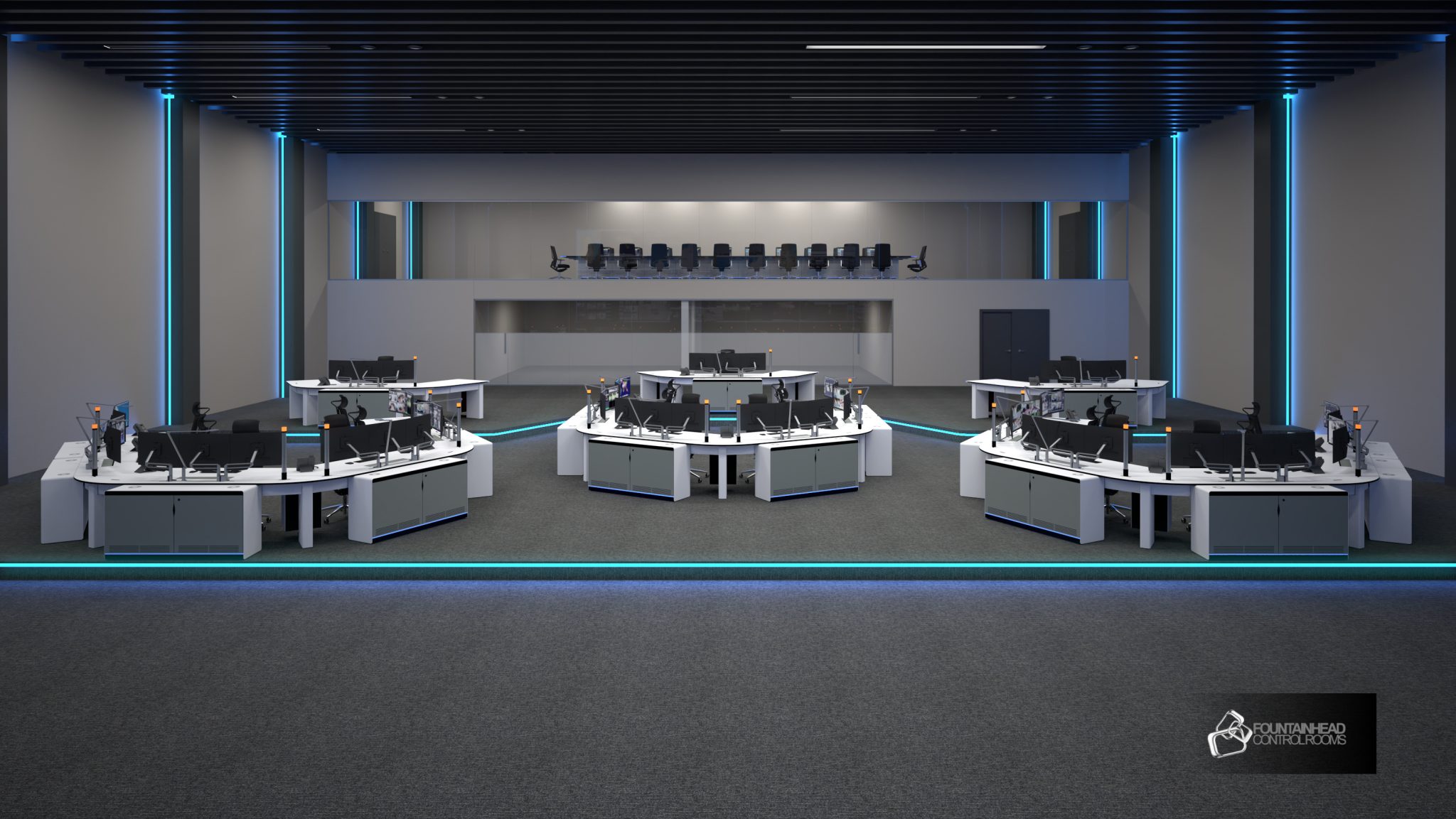 Control Room Design Consultants | Command Center Consoles