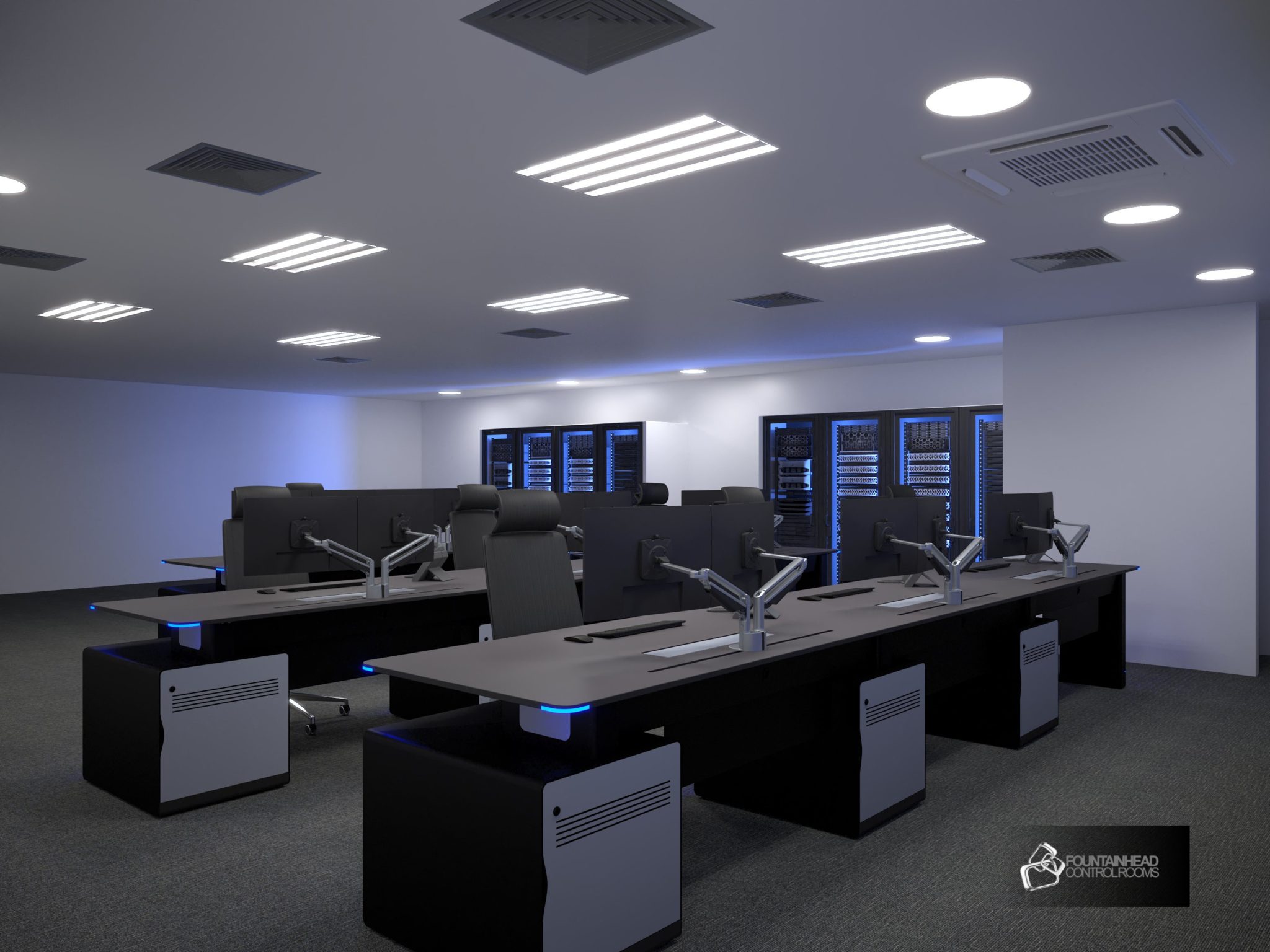 Control Room Design Consultants | Command Center Consoles